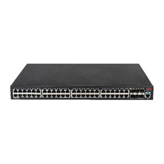 H3C S5170-EI SERIES HARDWARE INFORMATION Pdf Download | ManualsLib