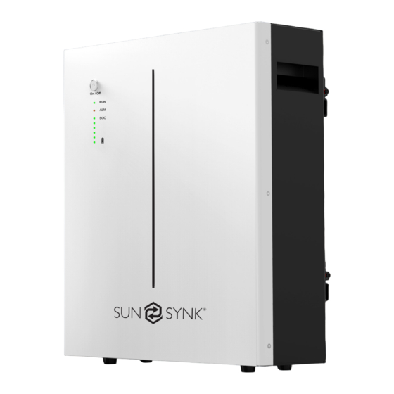 SUNSYNK SUN-BATT-5.12 PRODUCT DESCRIPTION Pdf Download | ManualsLib