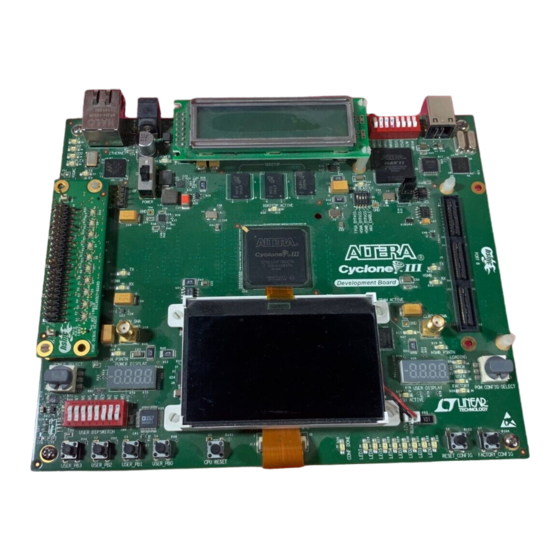 ALTERA CYCLONE III 3C120 REFERENCE MANUAL Pdf Download | ManualsLib