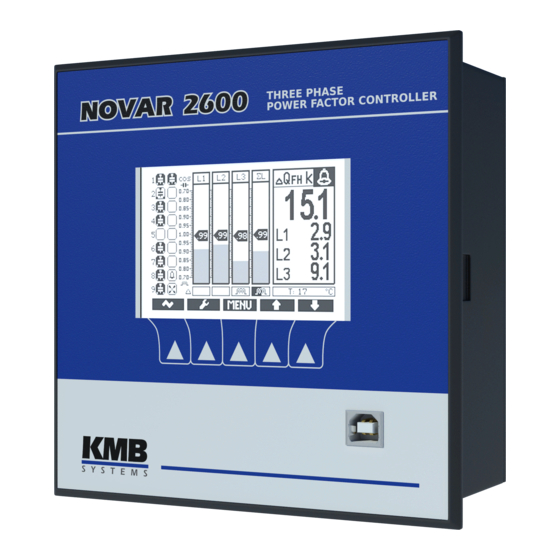 KMB NOVAR 2600 OPERATING MANUAL Pdf Download | ManualsLib