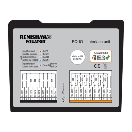 RENISHAW EQUATOR EQ-IQ USER MANUAL Pdf Download | ManualsLib