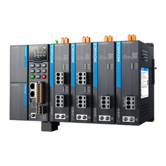 INOVANCE MD800 SERIES QUICK START MANUAL Pdf Download | ManualsLib