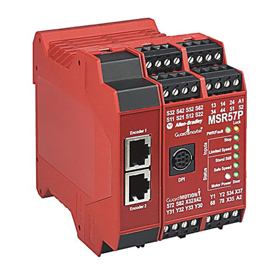 ROCKWELL AUTOMATION ALLEN-BRADLEY GUARDMASTER MSR57P USER MANUAL Pdf ...
