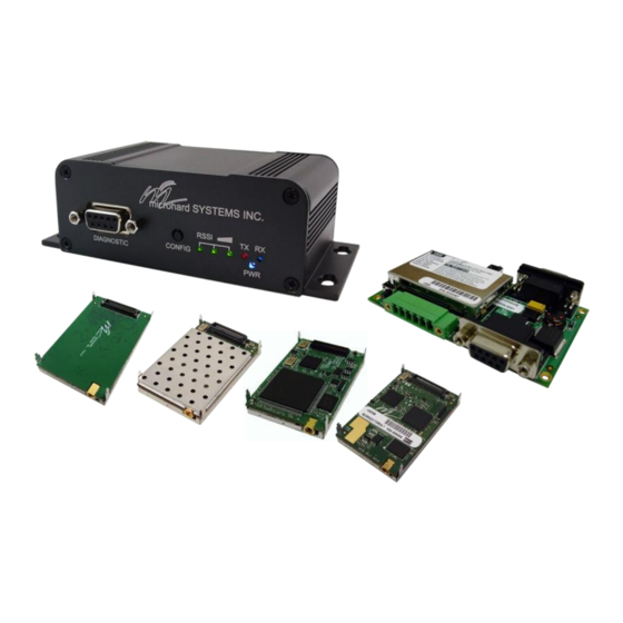 MICROHARD SYSTEMS NANO SERIES OPERATING MANUAL Pdf Download | ManualsLib