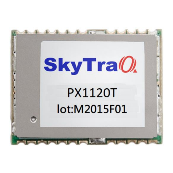 SKYTRAQ PX1120T MANUAL Pdf Download | ManualsLib