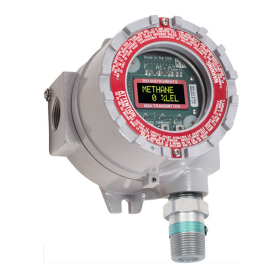 RKI INSTRUMENTS M2A-XL OPERATOR'S MANUAL Pdf Download | ManualsLib