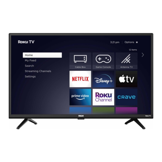RCA ROKU TV RTR3265-CA USER MANUAL Pdf Download | ManualsLib