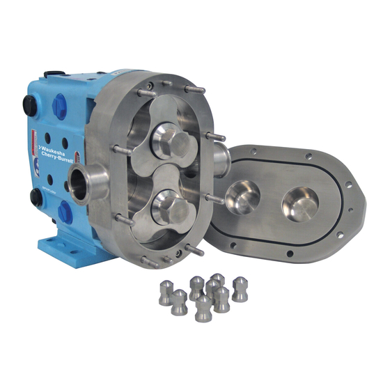 SPX WAUKESHA CHERRY-BURRELL UNIVERSAL LOBE SERIES INSTRUCTION MANUAL ...