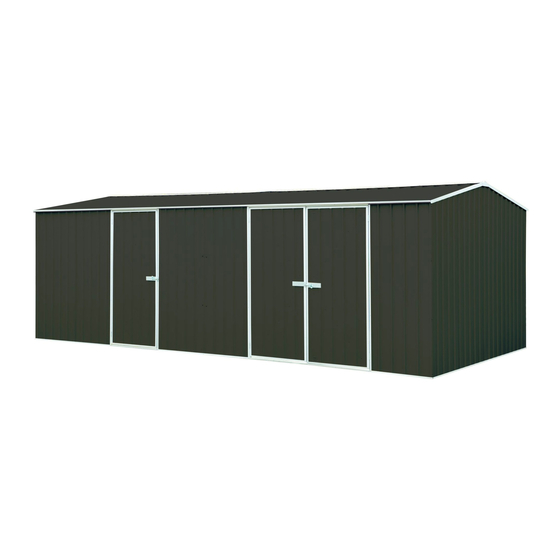 ABSCO SHEDS MB60303HK MANUAL Pdf Download | ManualsLib