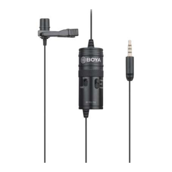 BOYA BY-M1 PRO USER MANUAL Pdf Download | ManualsLib