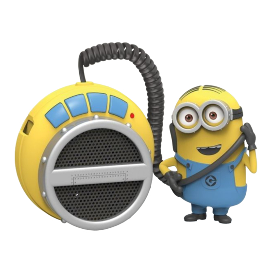 EKIDS DESPICABLE ME MINION MADE MS-119 MANUAL Pdf Download | ManualsLib