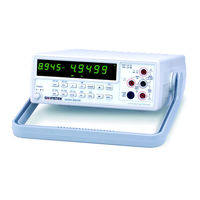 Gw instek GDM-8341 Manuals | ManualsLib