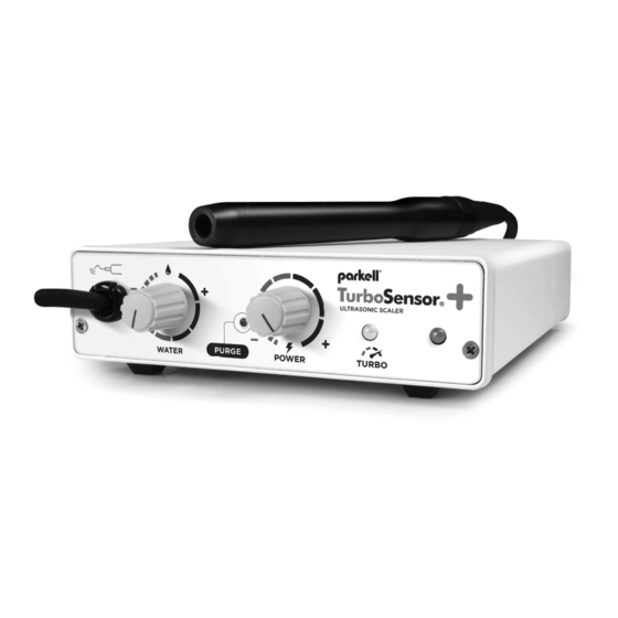 PARKELL TURBOSENSOR + INSTRUCTIONS FOR USE MANUAL Pdf Download | ManualsLib