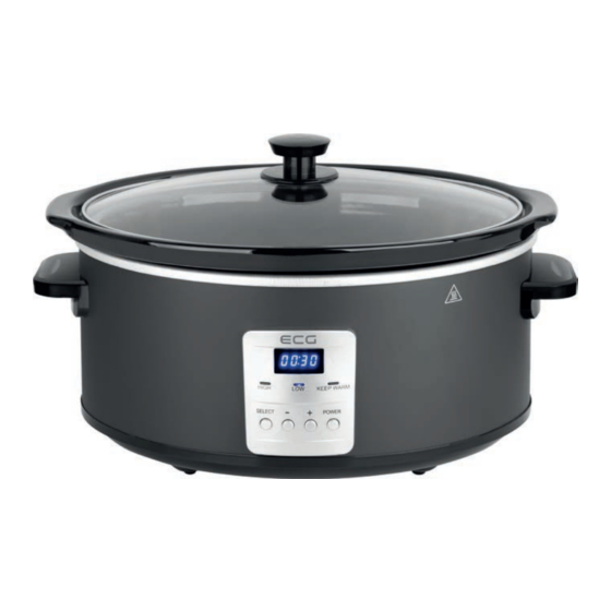 ECG PH 6530 SLOW MASTER INSTRUCTION MANUAL Pdf Download | ManualsLib