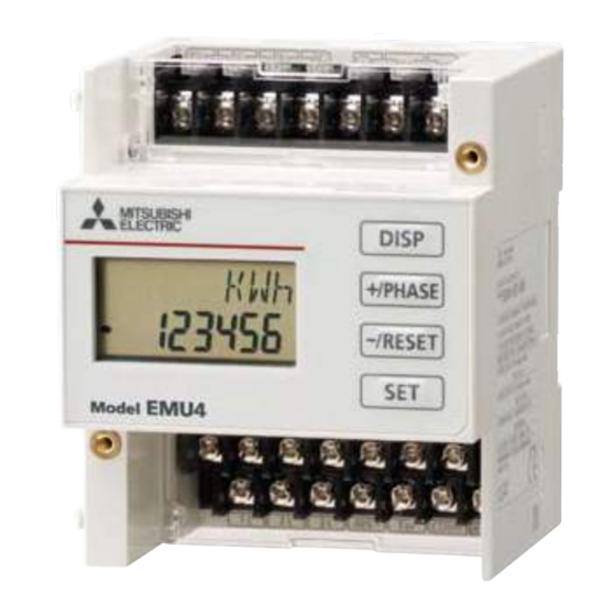 MITSUBISHI ELECTRIC ECOMONITORLIGHT EMU4-BD1-MB MANUAL Pdf Download | ManualsLib