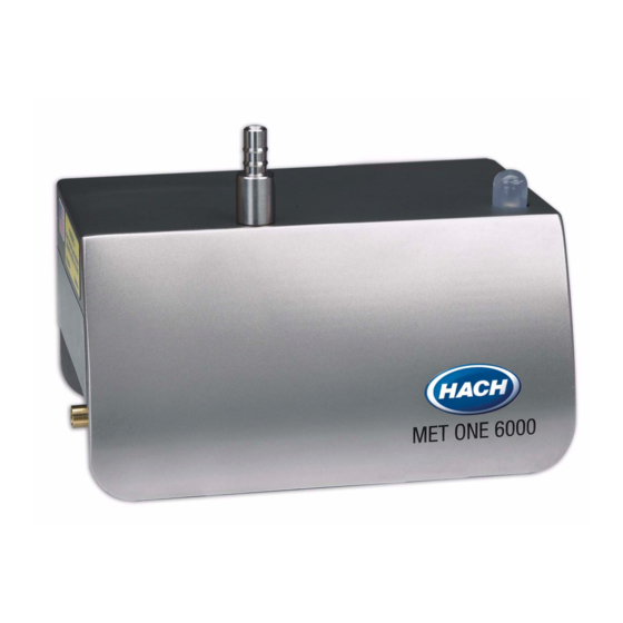 HACH MET ONE 6000 SERIES USER MANUAL Pdf Download | ManualsLib