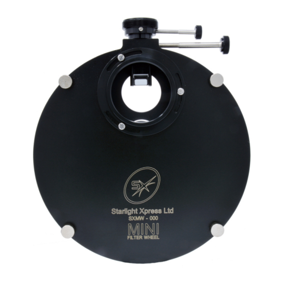 STARLIGHT XPRESS MINI FILTER WHEEL WITH OAG HANDBOOK Pdf Download ...