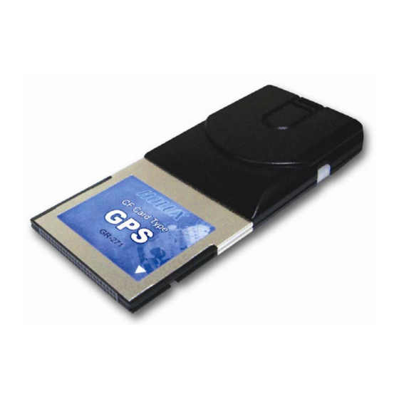 HOLUX GR-271 CF GPS SPECIFICATIONS | ManualsLib