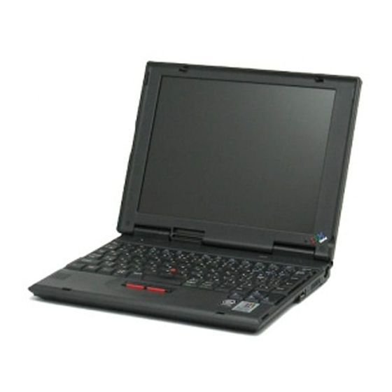 IBM THINKPAD 240 LAPTOP COMPATIBILITY MANUAL | ManualsLib