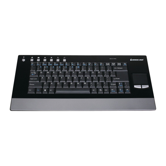 IOGEAR GKM611B KEYBOARD SPECIFICATIONS | ManualsLib