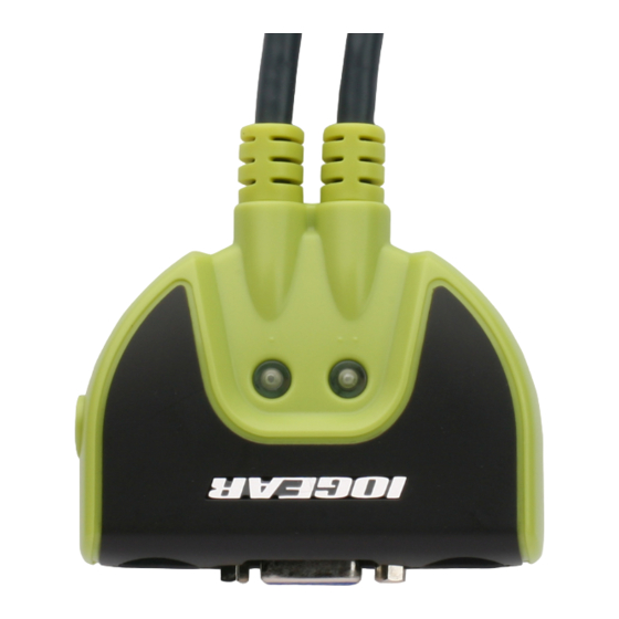 IOGEAR MINIVIEW GCS612A SWITCH INSTALLATION MANUAL | ManualsLib