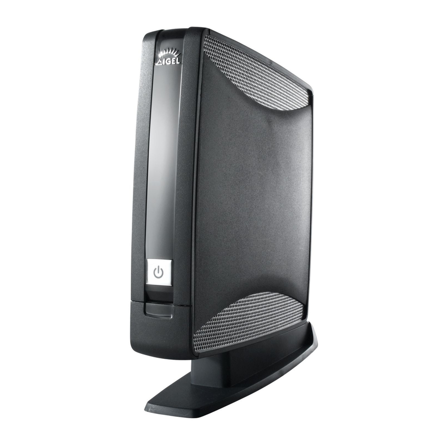 IGEL UD2 SERIES DESKTOP SPECIFICATIONS | ManualsLib