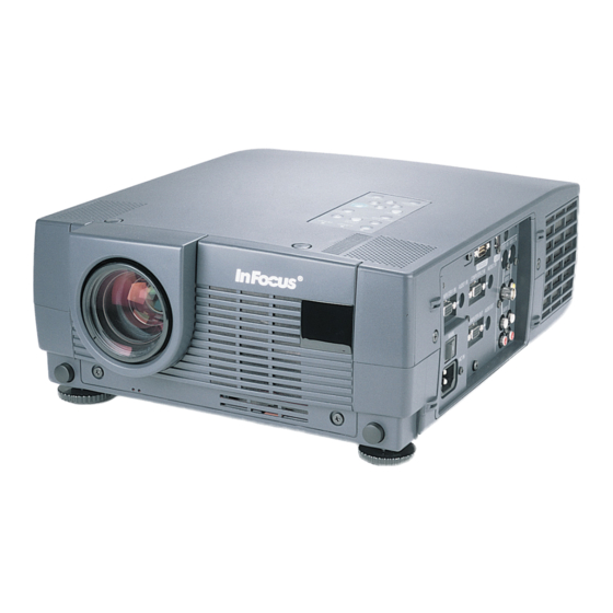 INFOCUS LP770 PROJECTOR SPECIFICATIONS | ManualsLib