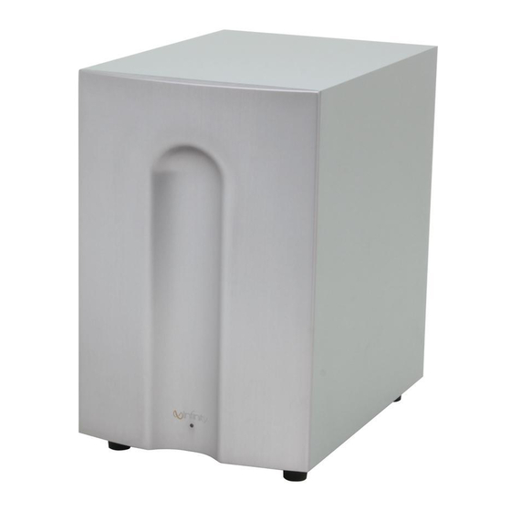 INFINITY TOTAL SOLUTIONS TSS-SUB750 SUBWOOFER OWNER'S MANUAL | ManualsLib