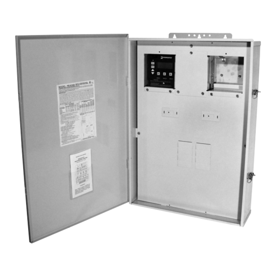 INTERMATIC PE40000 SERIES CONTROL PANEL INSTALLATION, OPERATION ...