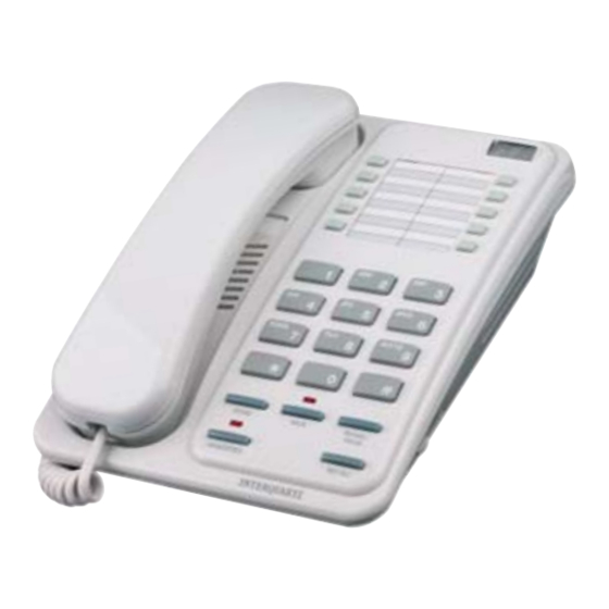 INTERQUARTZ 9281P TELEPHONE FEATURES | ManualsLib