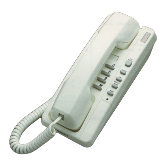 INTERQUARTZ VOYAGER 9825 TELEPHONE OPERATING INSTRUCTIONS MANUAL ...