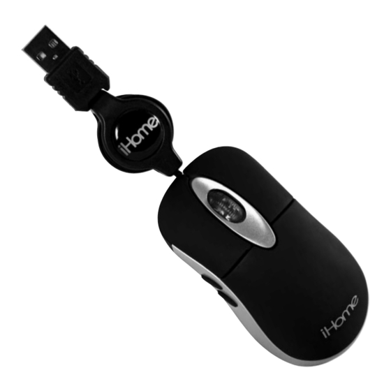 IHOME IH-M151OB MOUSE USER MANUAL | ManualsLib