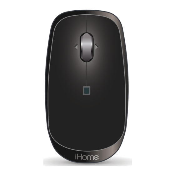IHOME IH-M180ZB MOUSE GET STARTED | ManualsLib