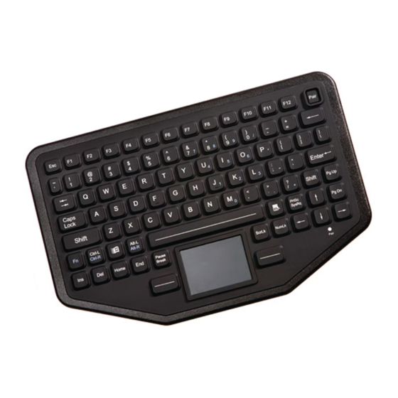 IKEY BT-87-TP KEYBOARD INSTRUCTIONS | ManualsLib