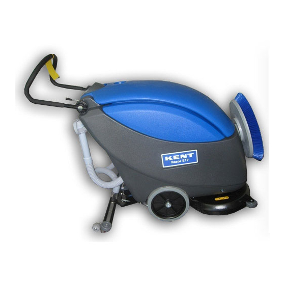 KENT RAZOR E17 FLOOR MACHINE SPECIFICATIONS | ManualsLib