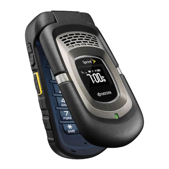 KYOCERA DURAMAX CELL PHONE USER MANUAL | ManualsLib