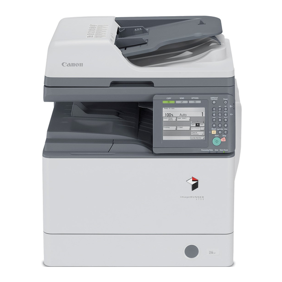 CANON IMAGERUNNER 1750 SERIES SERVICE MANUAL Pdf Download | ManualsLib