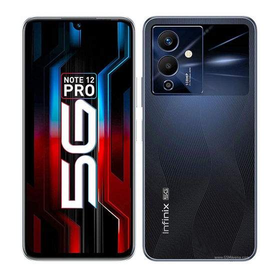 INFINIX NOTE 12 PRE 5G USER MANUAL Pdf Download | ManualsLib