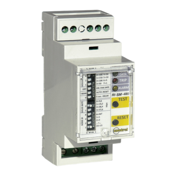 CONTREL RI-SM INSTRUCTION MANUAL Pdf Download | ManualsLib