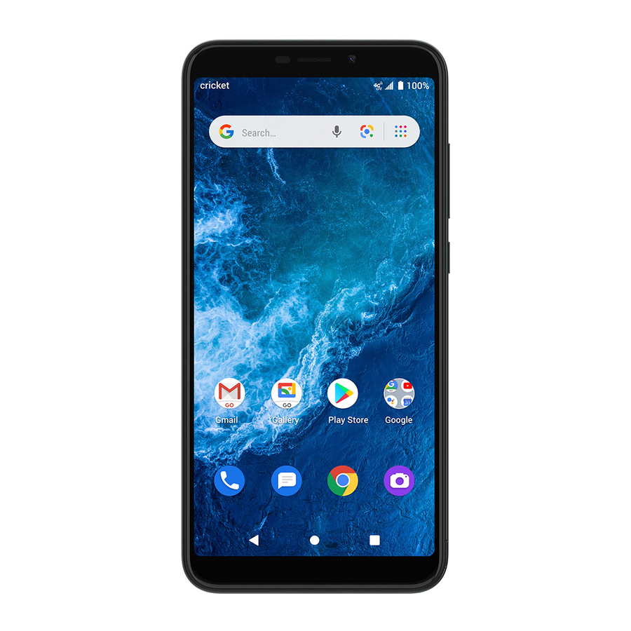 Cricket Icon 2 Smartphone Quick Start Guide | ManualsLib