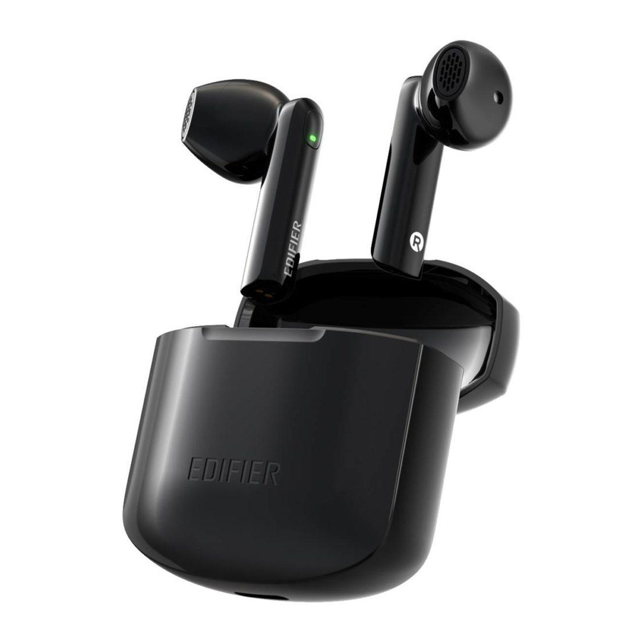 EDIFIER W200T mini - True Wireless Earbuds Manual | ManualsLib