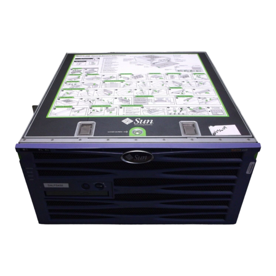 SUN MICROSYSTEMS NETRA 440 SERVICE MANUAL Pdf Download | ManualsLib