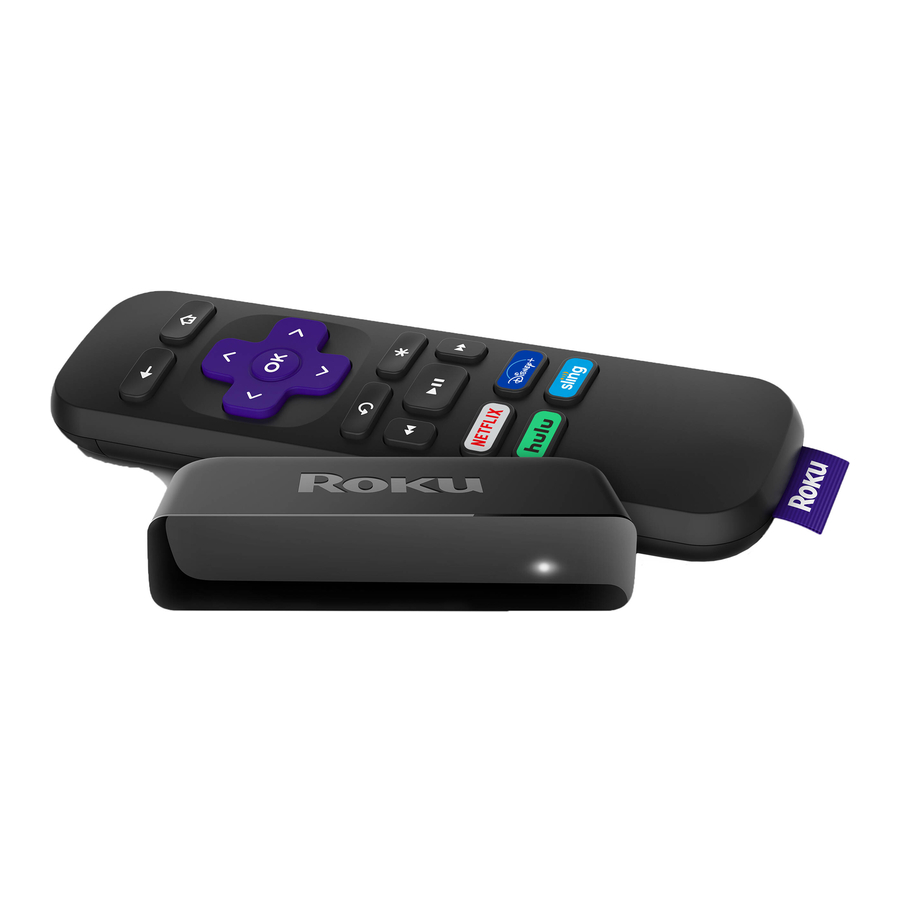 Roku Premiere Quick Start Guide | ManualsLib