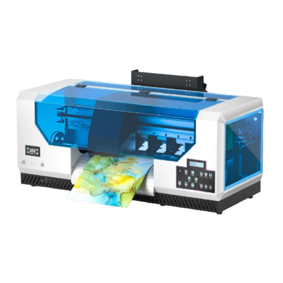 PROCOLORED DTF-A3-PRO XP600 MANUAL Pdf Download | ManualsLib