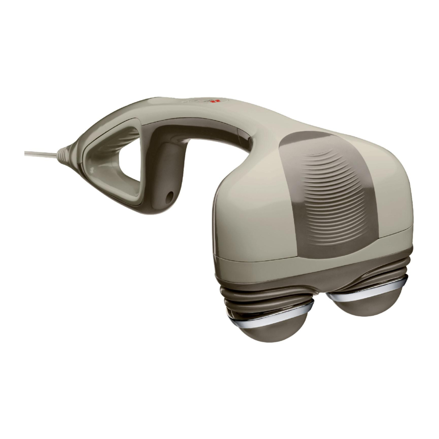 HoMedics HHP-350 - Percussion Action Massager with Heat Manual | ManualsLib