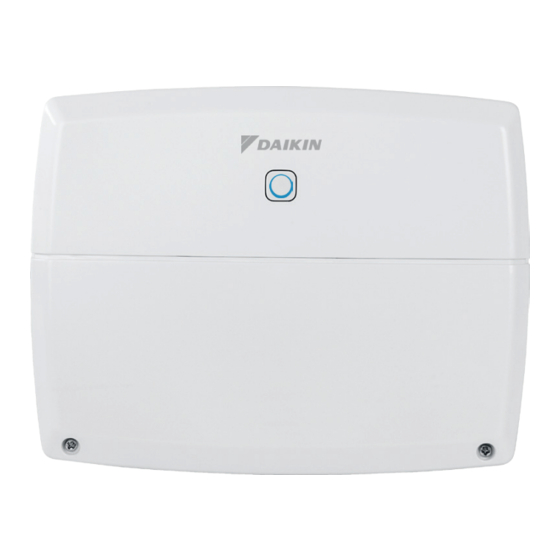 DAIKIN HOME CONTROLS EKRMIBEV1V3 INSTALLATION AND OPERATION MANUAL Pdf ...