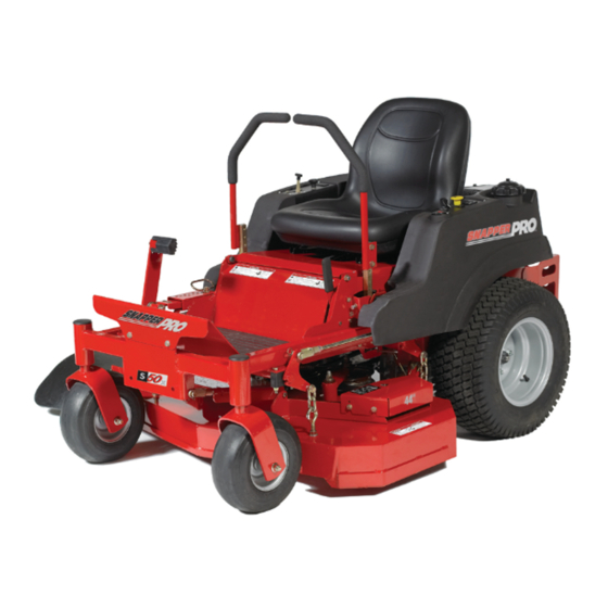 SNAPPER PRO S50X SERIES OPERATOR'S MANUAL Pdf Download | ManualsLib
