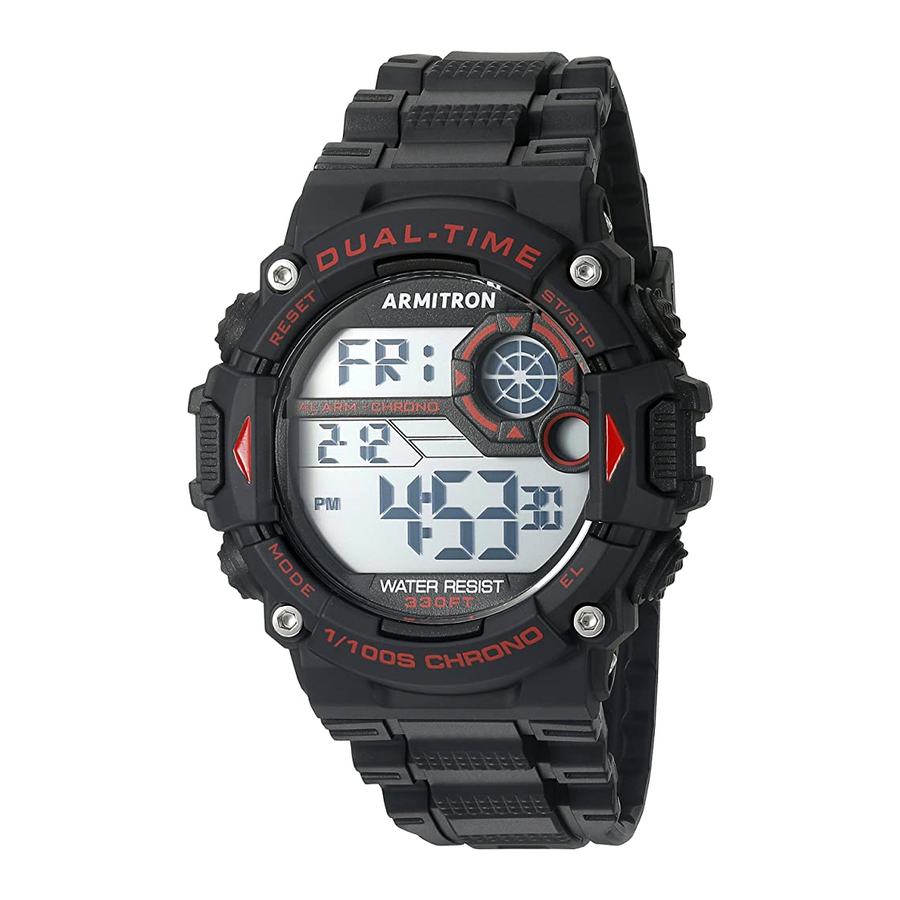 Armitron MD13280 - Watch Manual | ManualsLib