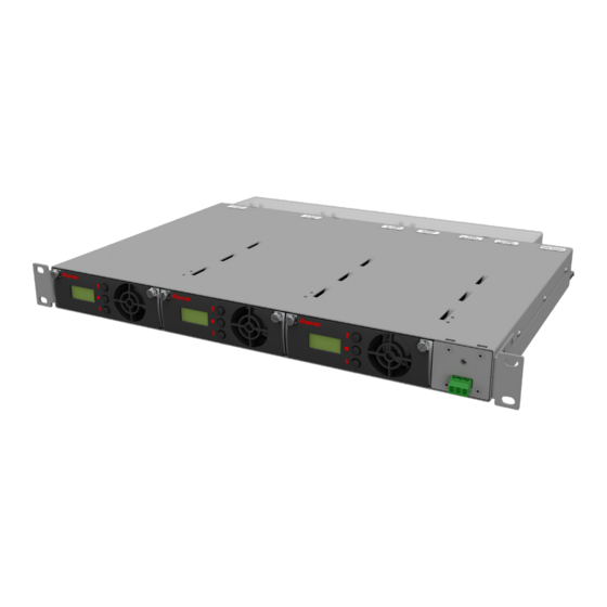 RAYCAP POWERPLUS SYSTEM 100-3-1U SERIES INSTALLATION INSTRUCTIONS ...