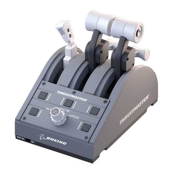THRUSTMASTER TCA QUADRANT BOEING USER MANUAL Pdf Download | ManualsLib